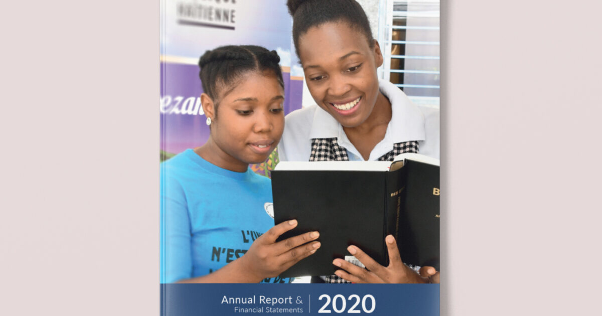 Reports & Accounts | Scottish Bible Society