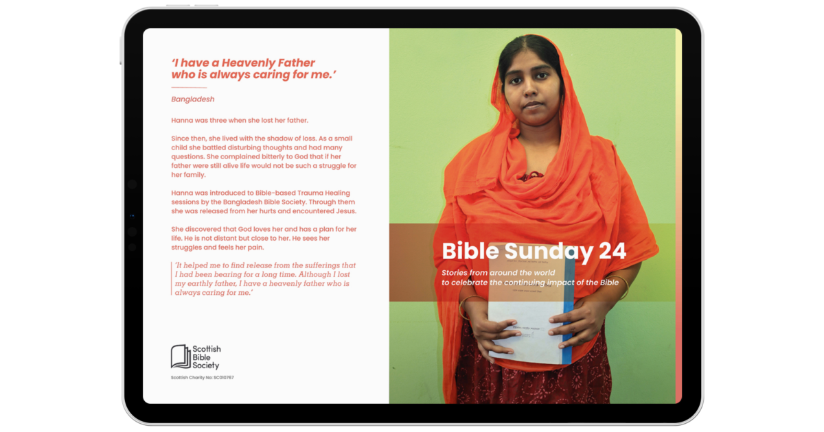 Bible Sunday 24 - Inspiring Stories | Shop | Scottish Bible Society