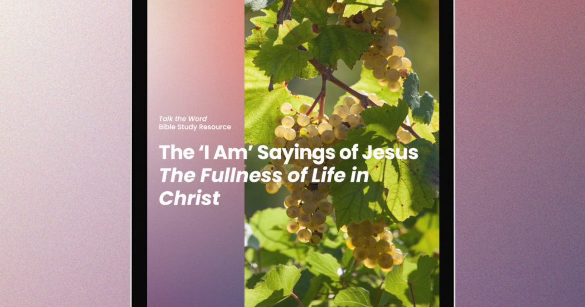 Equip Bible Study - The I Am Sayings of… | Scottish Bible Society