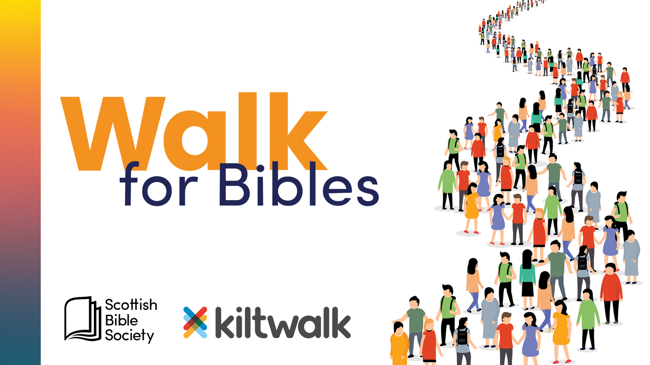 Walk for Bibles - Edinburgh Kiltwalk 2024 | Scottish Bible Society